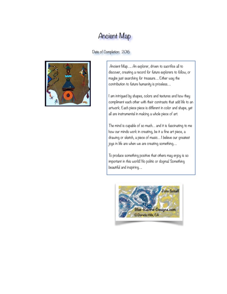 Ancient Map – Blue Ravine Designs